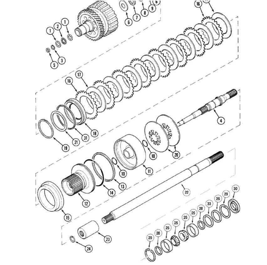 arbre de transmission de pont avant réf 388669A1