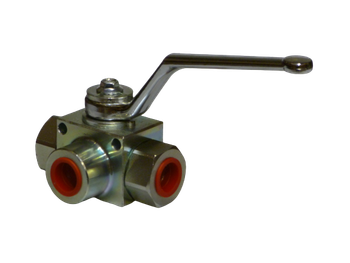 ROBINET A SPHERE 3 VOIES 1/2" Vanne hydraulique 3 voies - AGZ000731866