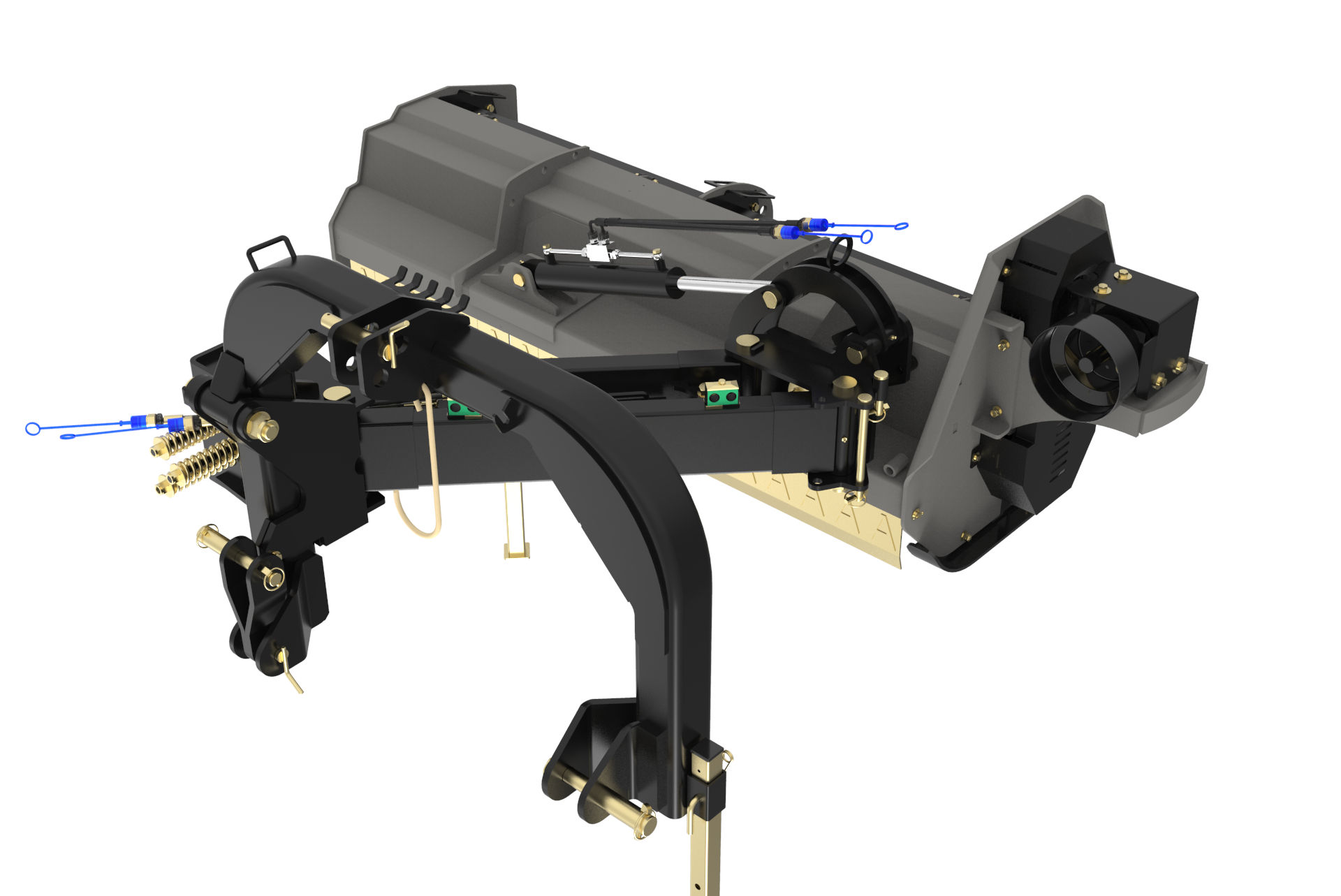 Broyeur d'accotement lourd sur Agrizone