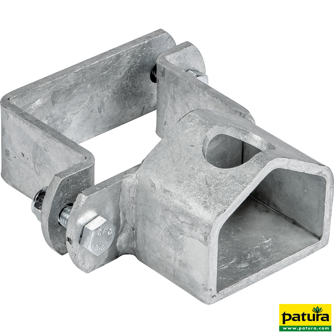 bride carrée d=90 mm 1 fixation rapide TS - 1 bride double Accesoires et fixation barrières ...