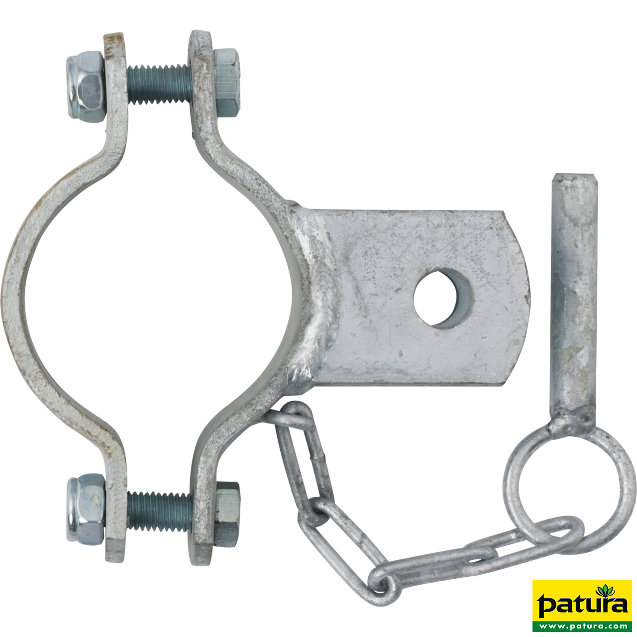 Bride double 76, 1 direction, galvanisée Accesoires et fixation barrières - AGZ000741640