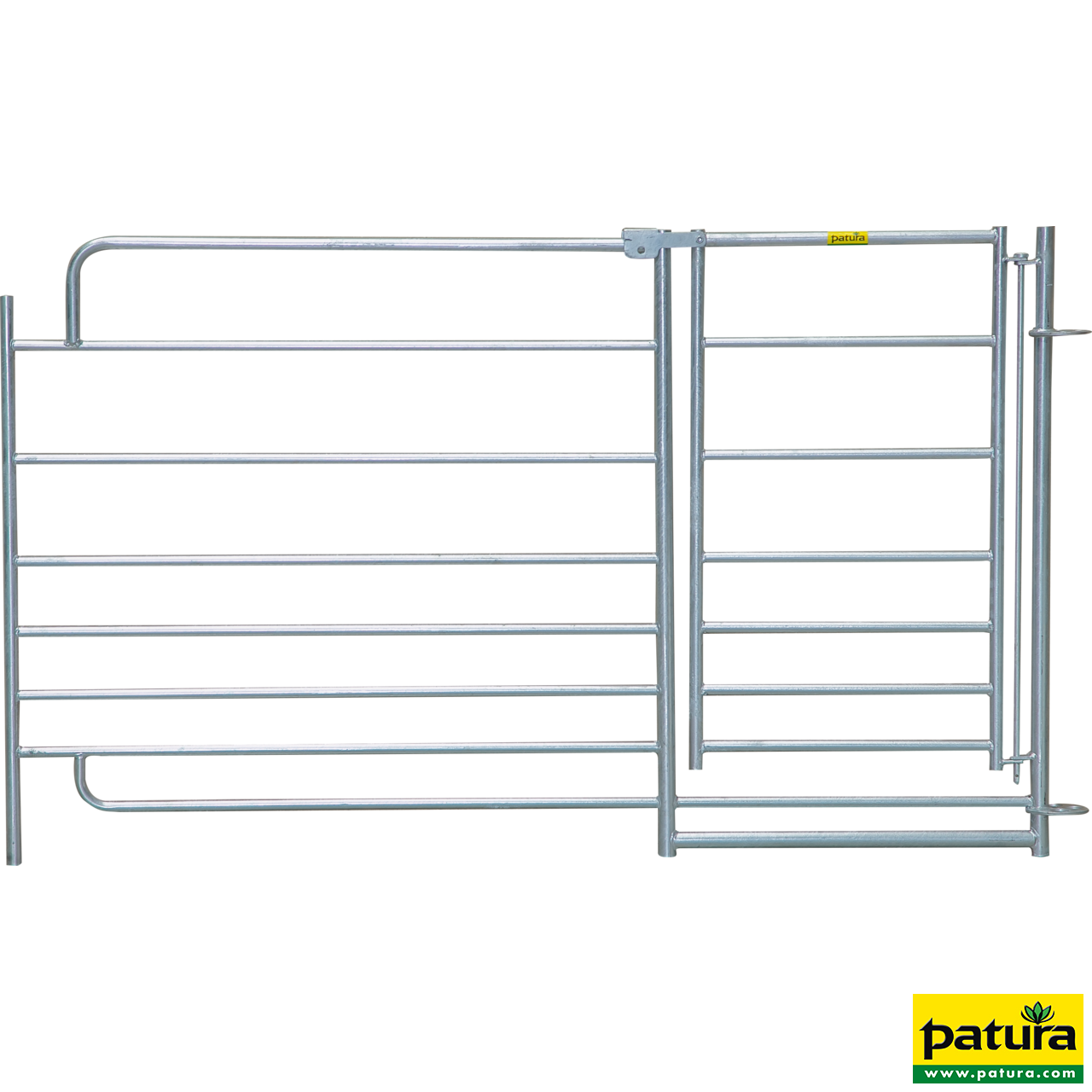 Claie Steckfix XL avec porte, 1,83 m 8 tubes, hauteur 1,10 m Systèmes ...