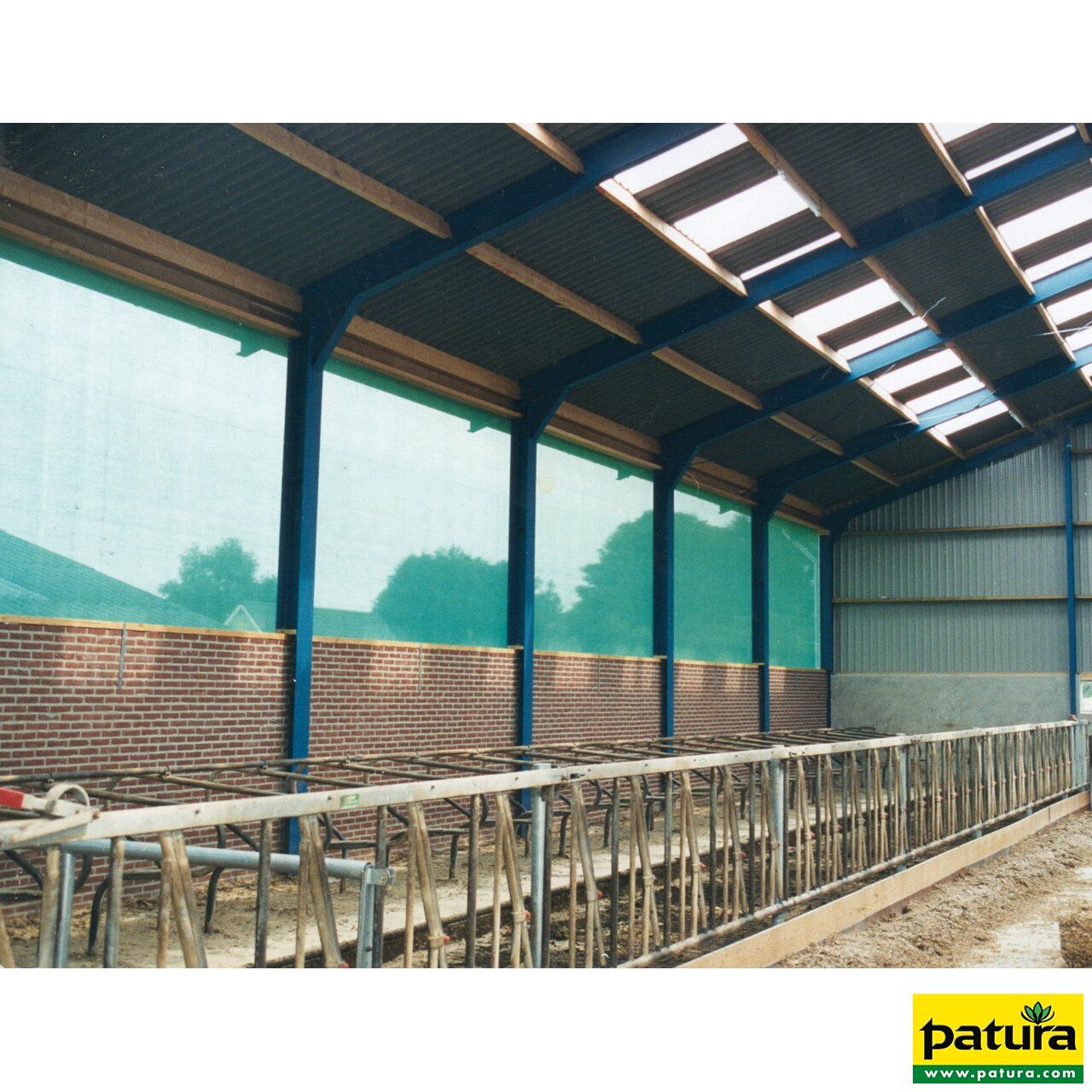 Filet brise-vent spécial, hauteur 2 m Au mètre, jusquà une longueur de ...