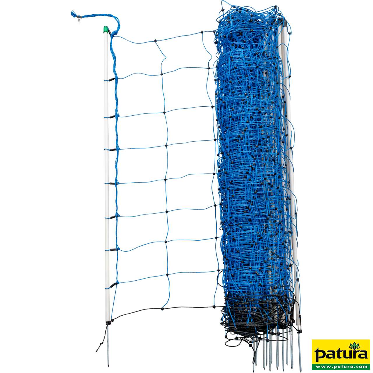 Filet électrifié Tornado bleu, h = 108 cm, pointe unique, 50 m Filets ...