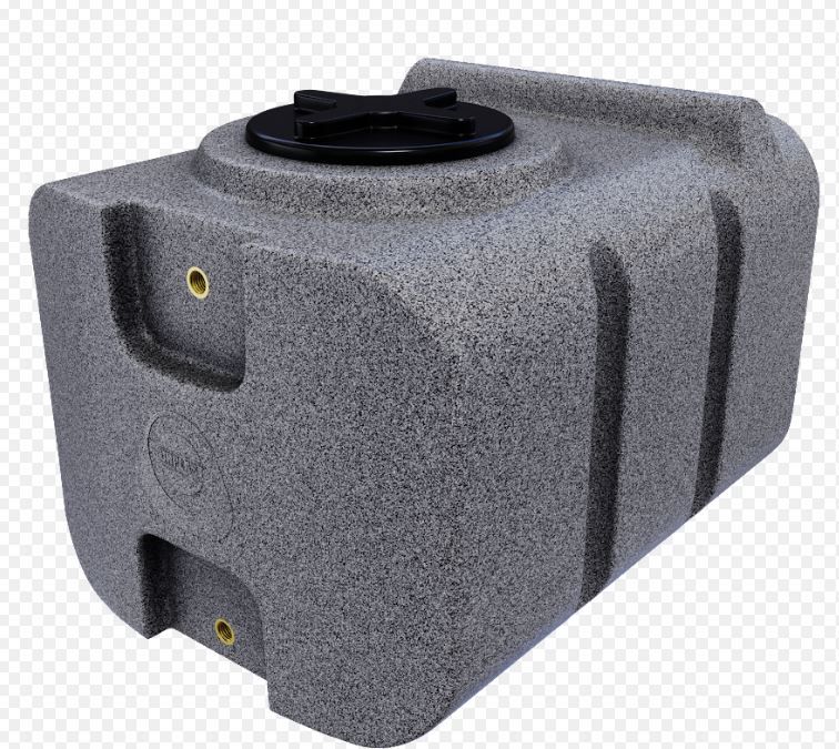 Cuve à eau rectangulaire 100 litres (Marbre)