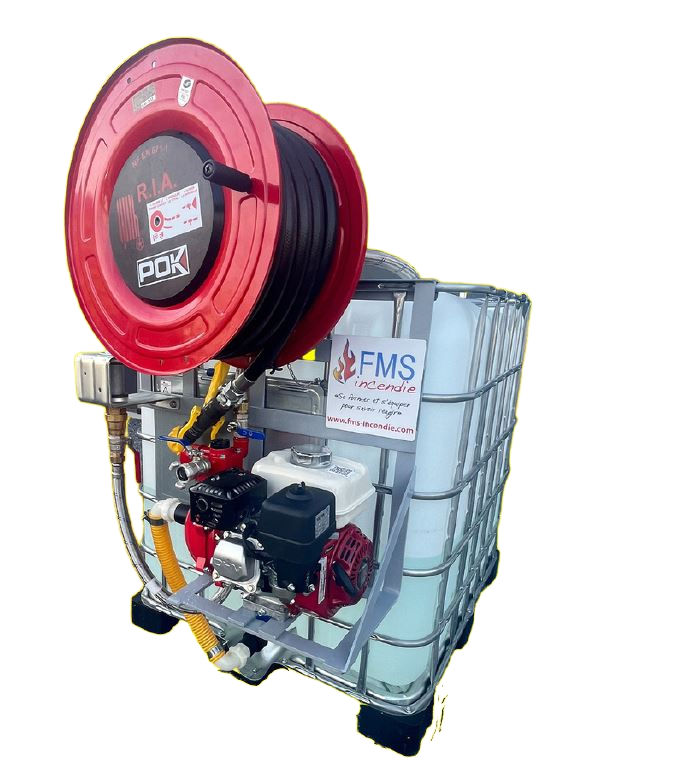 Kit de première intervention de lutte contre l'incendie IBC 85 Ria ...