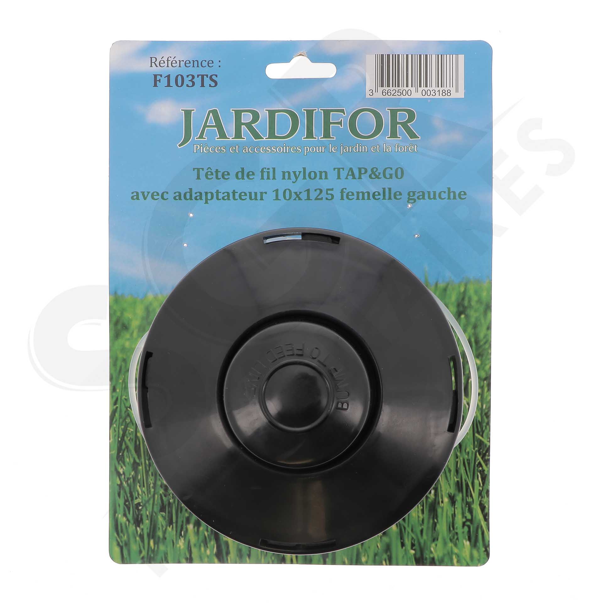 Jardifor | TETE TAP & GO 10X125 FG Tete de débroussailleuses - AGZ000695823