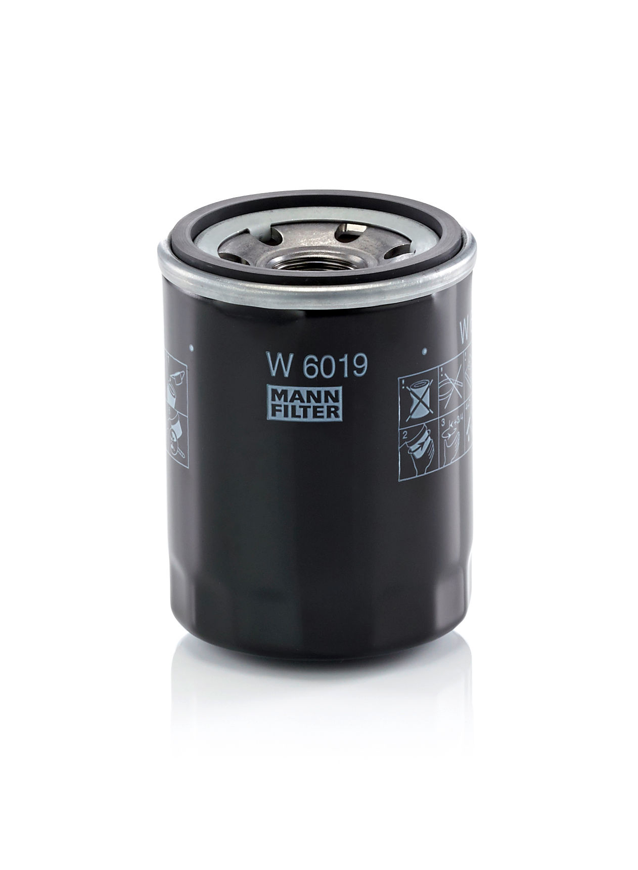 Filtre à huile moteur W6019 Mann Filter Filtre a huile - AGZ000750608