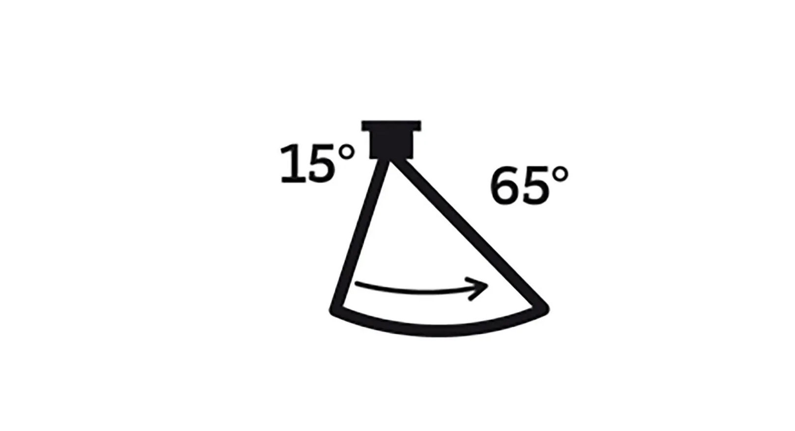 Buse à injection d'air 80° à jet plat excentré jaune Albuz CVIOC8002