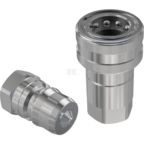 Coupleur femelle inox HNV 3/4 Push-Pull Filetage femelle - AGZ000659203