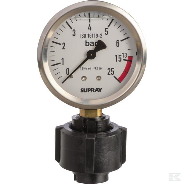 Manomètre 0-6/25 bar EQ F34G Manomètre hydraulique - AGZ000566378