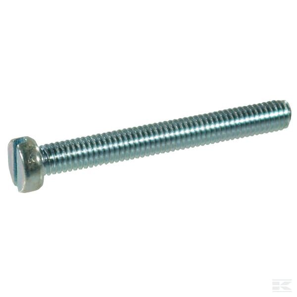 Vis à tête cylindrique fendu M4x45 galv. Vis - AGZ000568764