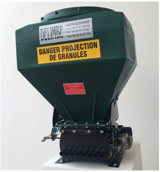 Microgranulateur Delimbe T15 120L avec boitier DPA prise de vitesse ...