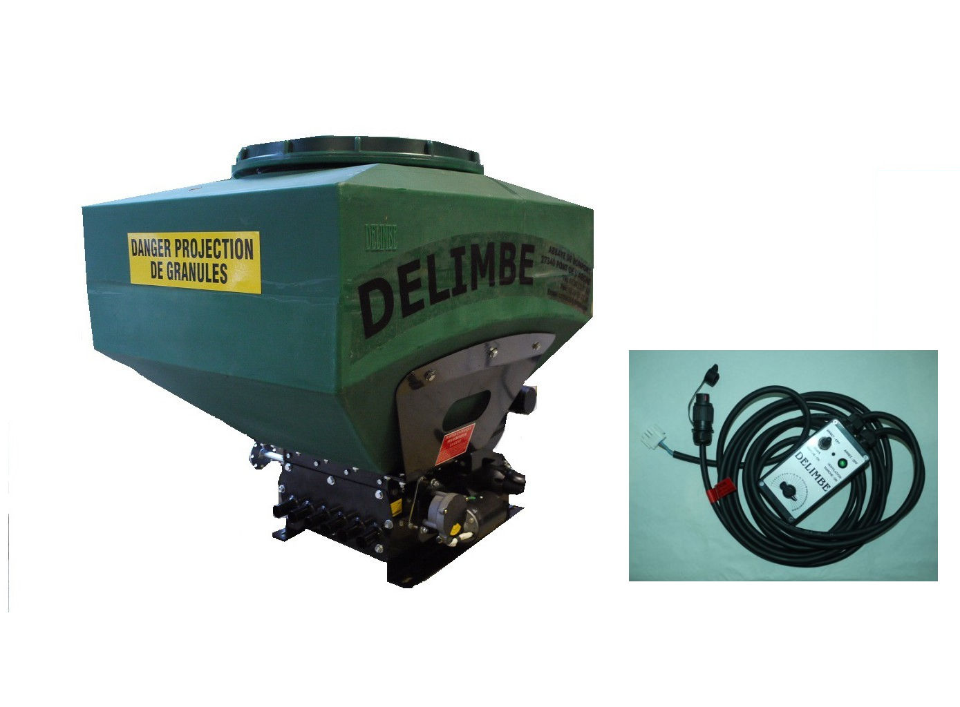 Microgranulateur Delimbe T18 300L avec boitier de commande standard ...