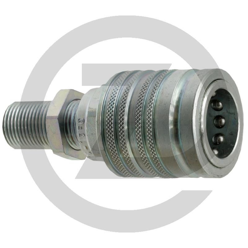 Faster CFC PP CL15L - T3 - CNV - Coupleur femelle FASTER Coupleurs hydrauliques à clapet Push ...