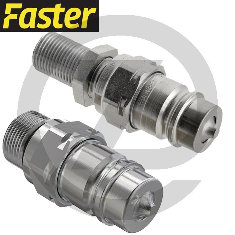 Faster CMC CL 10S - T3 - CNV - Coupleur mâle FASTER Coupleurs hydrauliques à clapet Push-Pull ...