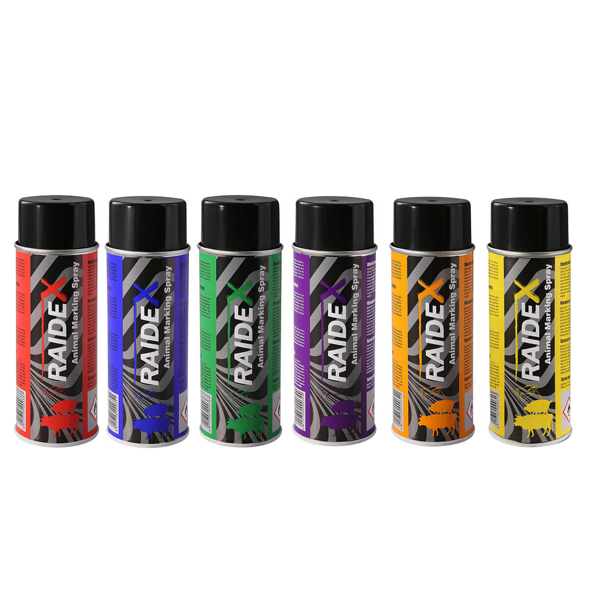 Raidex | Raidex chevimark aerosol 400ml orange pb Crayon et spray ...