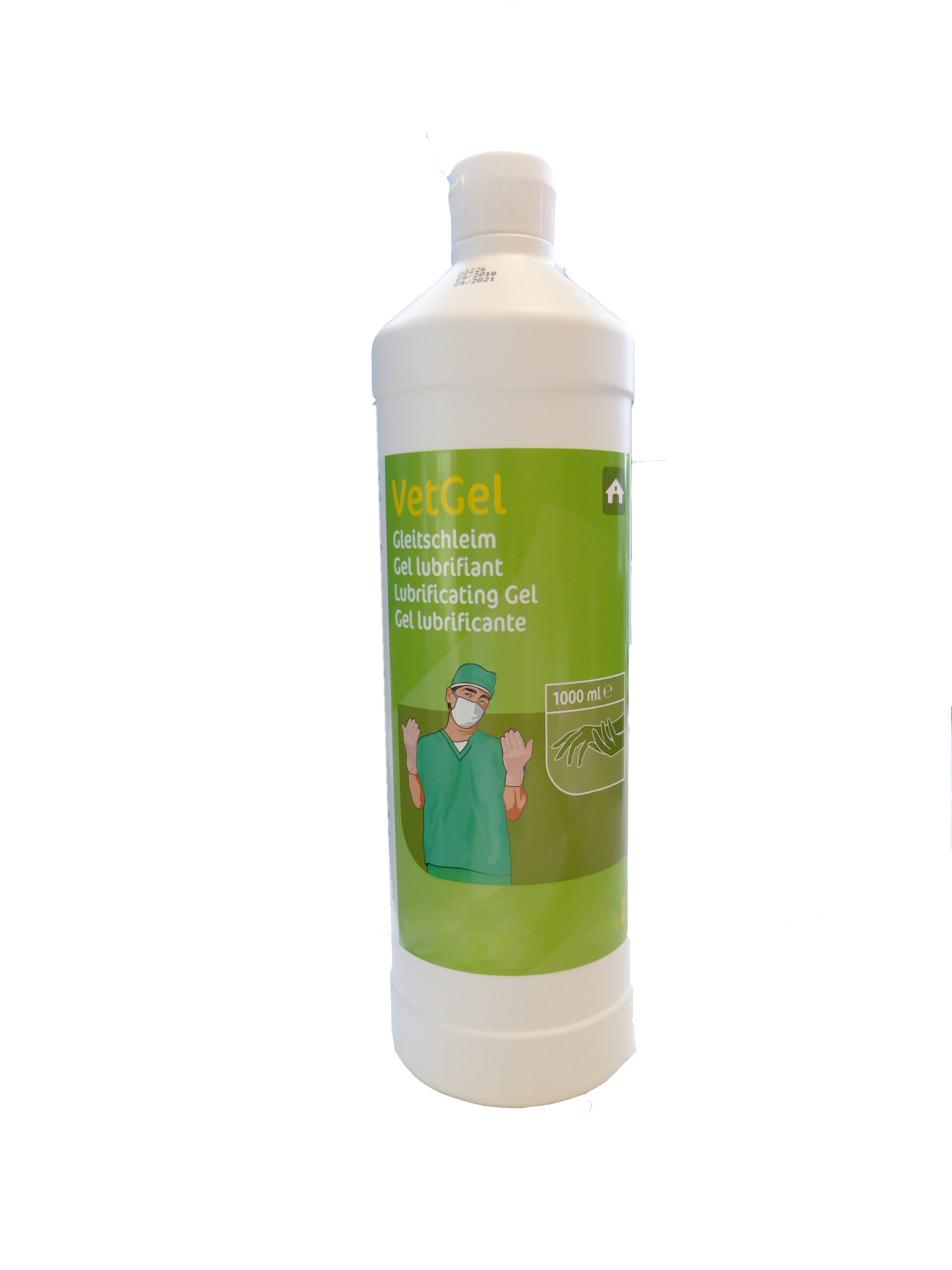 Vetgel | Gel lubrifiant velage 1 l Lubrifiant et gel bovin - AGZ000700016