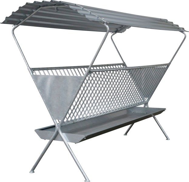 Râtelier pour mouton avec toit KERBL | Agrizone