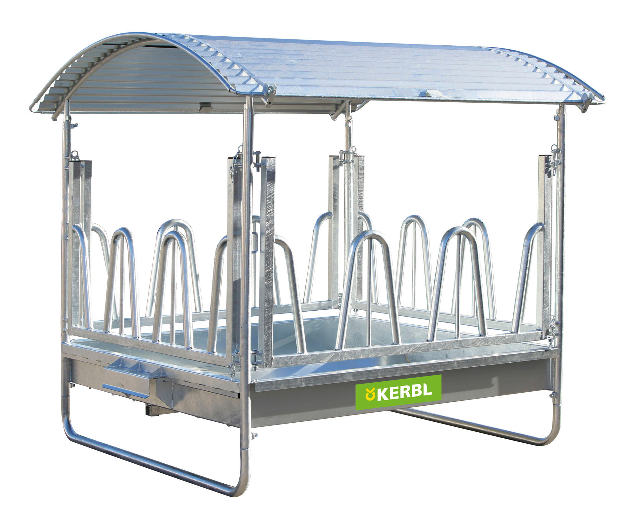 Râtelier rectangle Standard avec cornadis, 230x230x250cm Râtelier ...