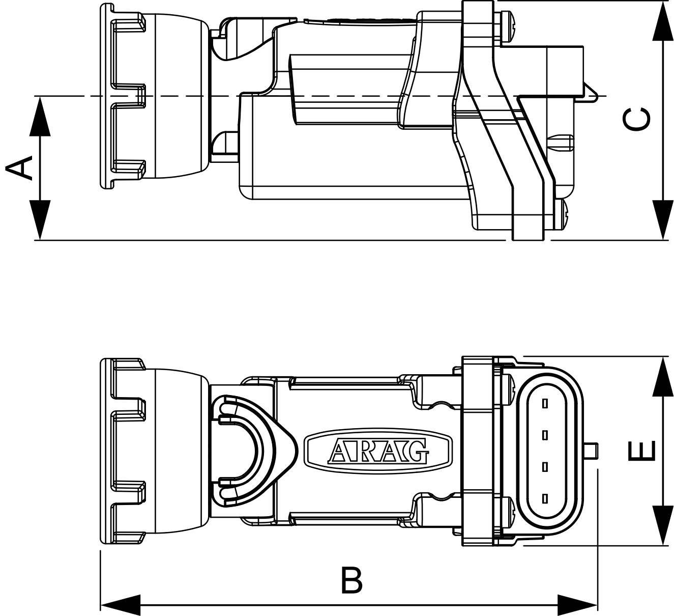 Anti goutte électrique Arag Selectron 4246000 joint Viton Origine