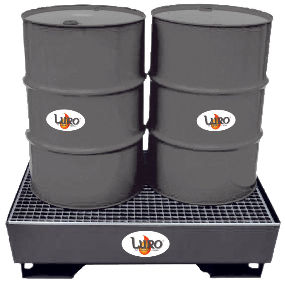 Bac de rétention acier 2 fût Bac de rétention - AGZ000650330