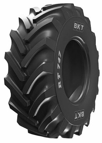 Pneu agricole BKT 11LR16 122A8 RT-747 TL Pneu roue motrice - AGZ000618944