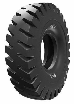 Pneu industriel BKT 18.00-25 40PR PORT KING+ IND-4 TL Pneu roue motrice - AGZ000837001